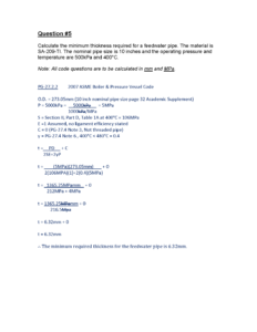 How To: Determine The Minimum Required Thickness Of Piping - Power ...