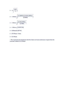 How To: Determine The Minimum Required Thickness Of Noncircular ...