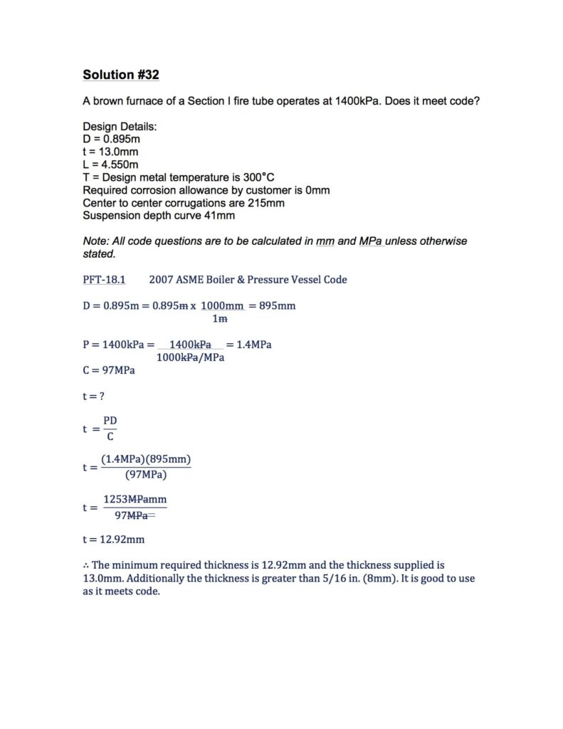 How To: Determine Corrugated Furnace Calculations - Power Engineering 101