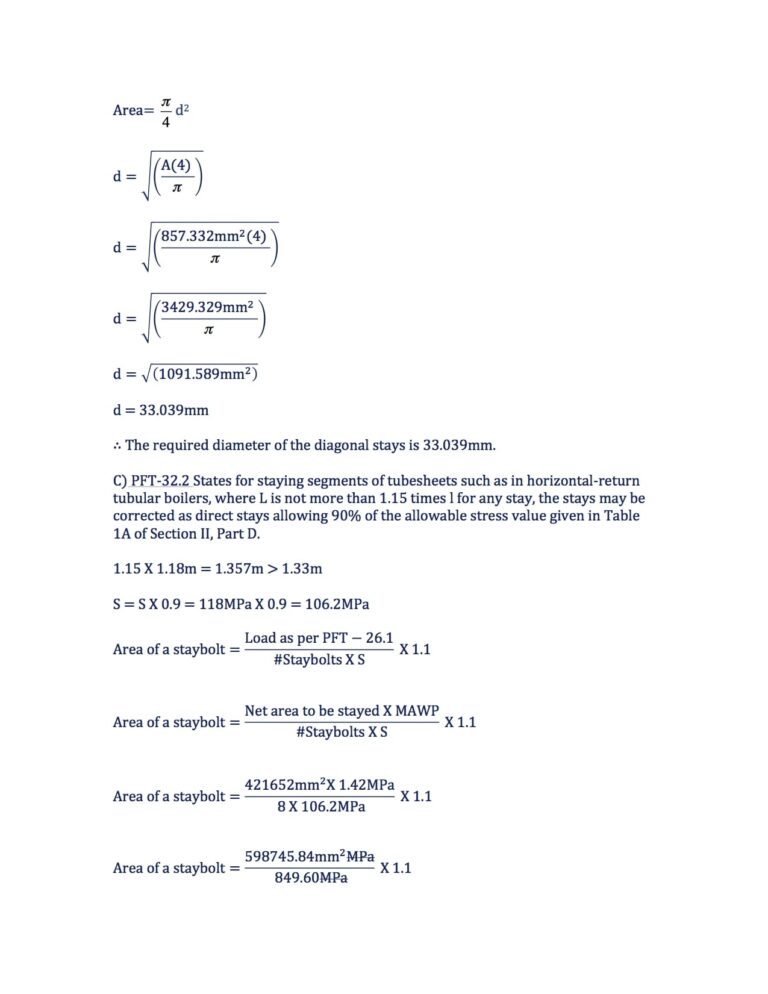 How To: Complete Stays And Staybolt Questions - Power Engineering 101
