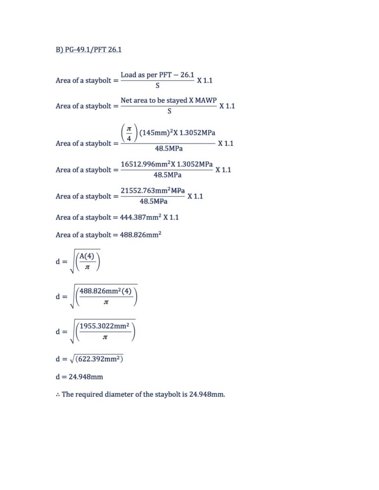 How To: Complete Stays And Staybolt Questions - Power Engineering 101