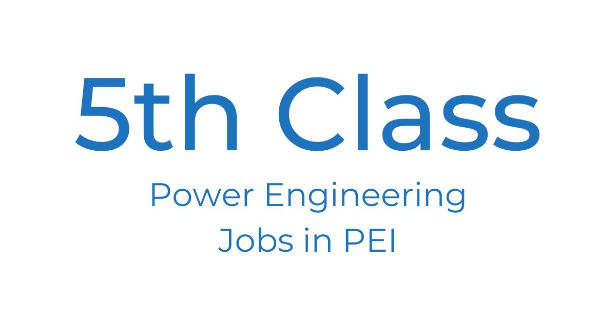 Power Engineering Jobs PEI - Power Engineering 101
