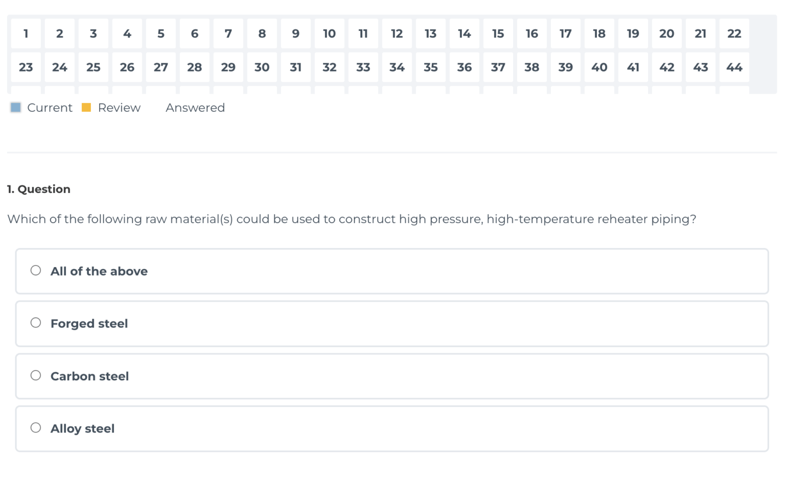 4A Power Engineering Multiple Choice Exam Practice Questions - Power ...