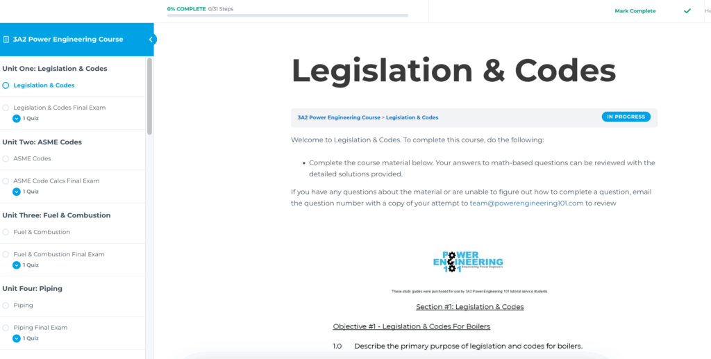 Practice Exams - New - Power Engineering 101